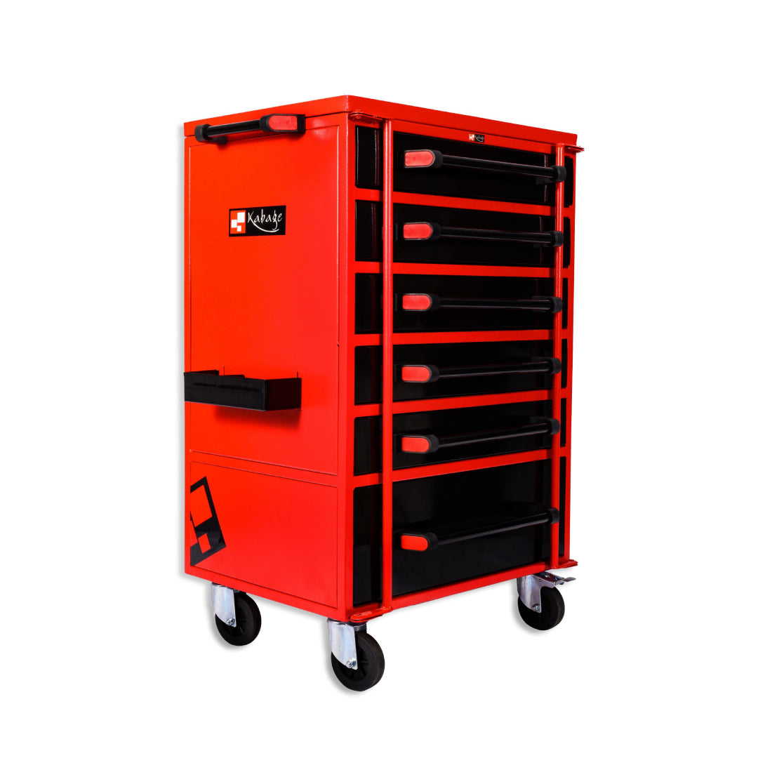 Kabage 6DTT150RA 6 Drawer Tool Trolley 150kg — Inaithiram