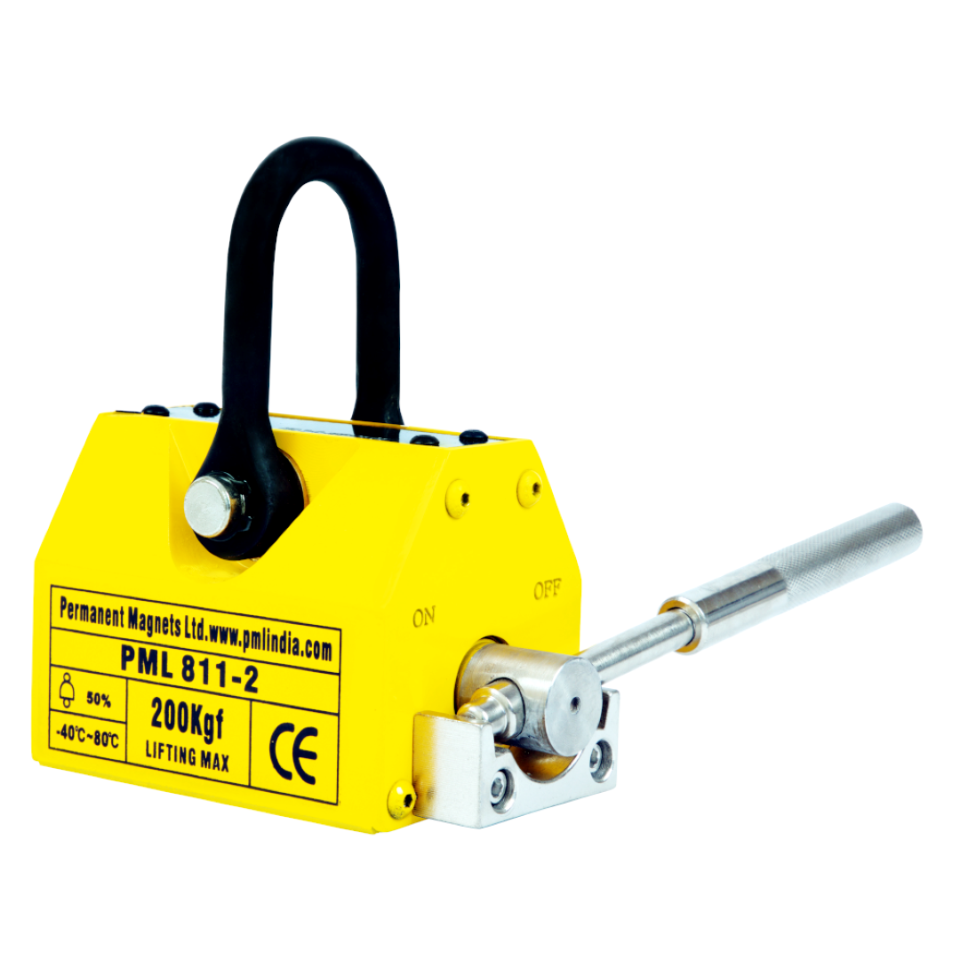 PML ML200 Heavy Duty Permanent Magnetic Lifter 200kg Capacity — Inaithiram